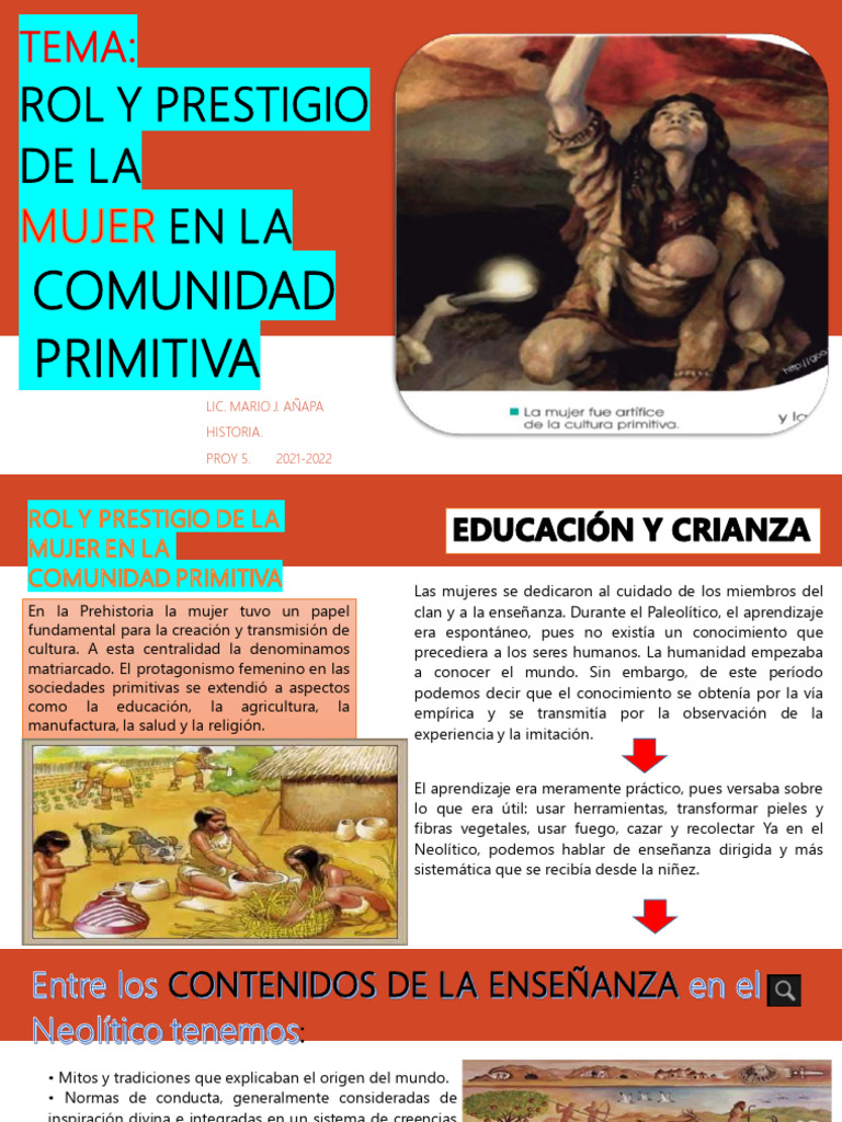 Proy 5. Sem 2 ... Sociales | PDF | Mujer | Conocimiento