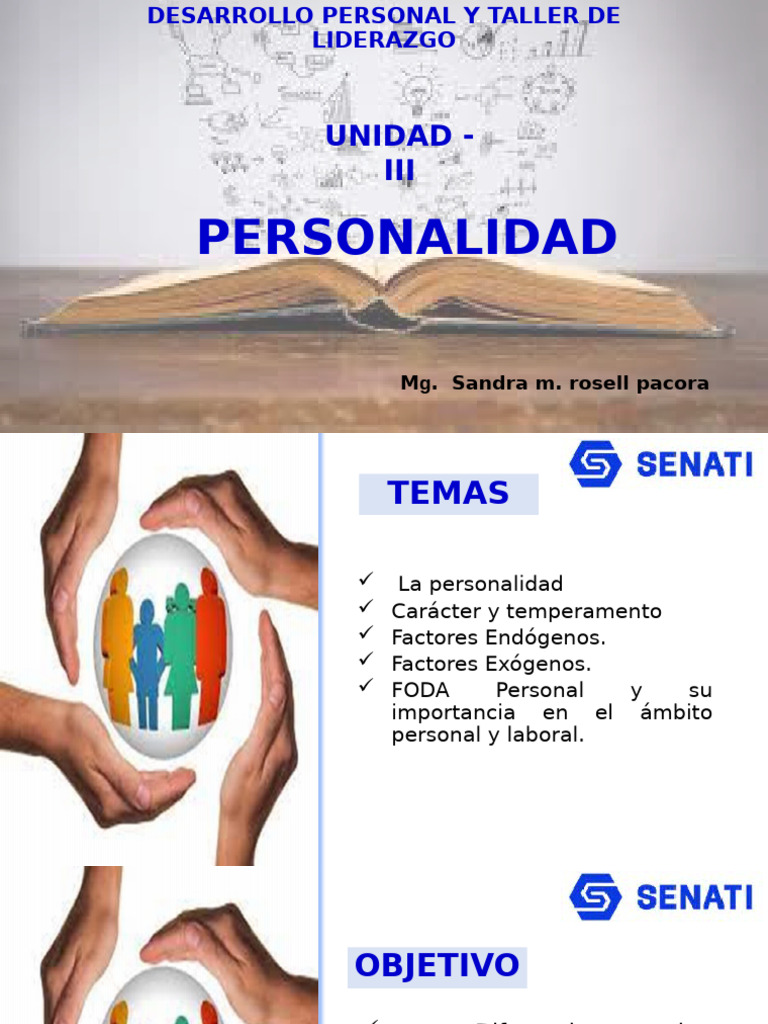 Componentes y Tipos de Personalidad | PDF | Ciencias del comportamiento ...