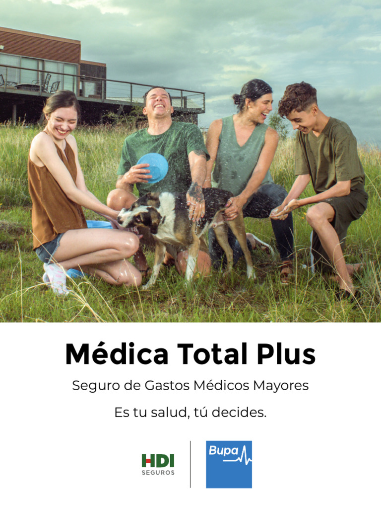Folleto Medica Total Plus Bupa Hdi | PDF | Seguro | Póliza de seguros
