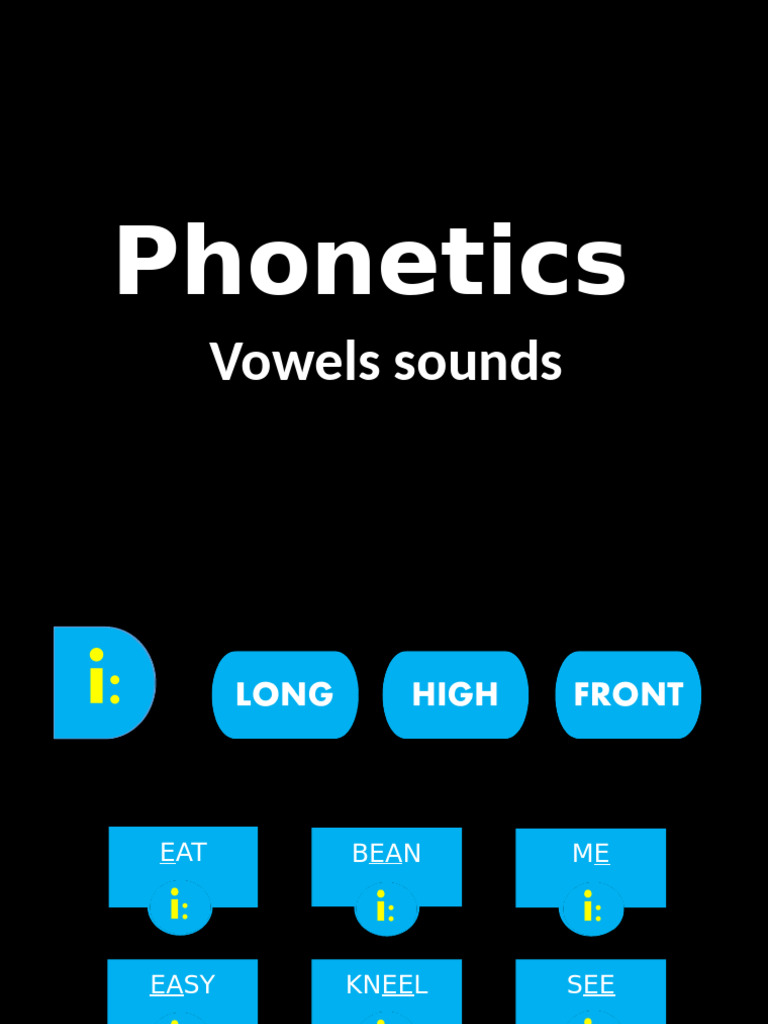 Phonetics VOWELS AND DIPHTHONGS | PDF | Phonetics | Human Voice