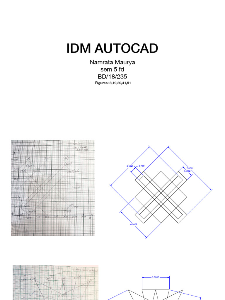 IDM SUB1 Autocad Namrata | PDF