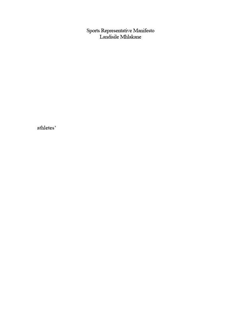 Salisbury Sports Representative Goals | PDF
