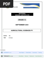 Agricultural Sciences P1 May-June 2023 Eng | PDF | Cattle | Dairy Cattle