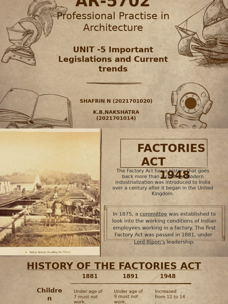 Factories Act, 1948 | PDF | Occupational Safety And Health | Overtime