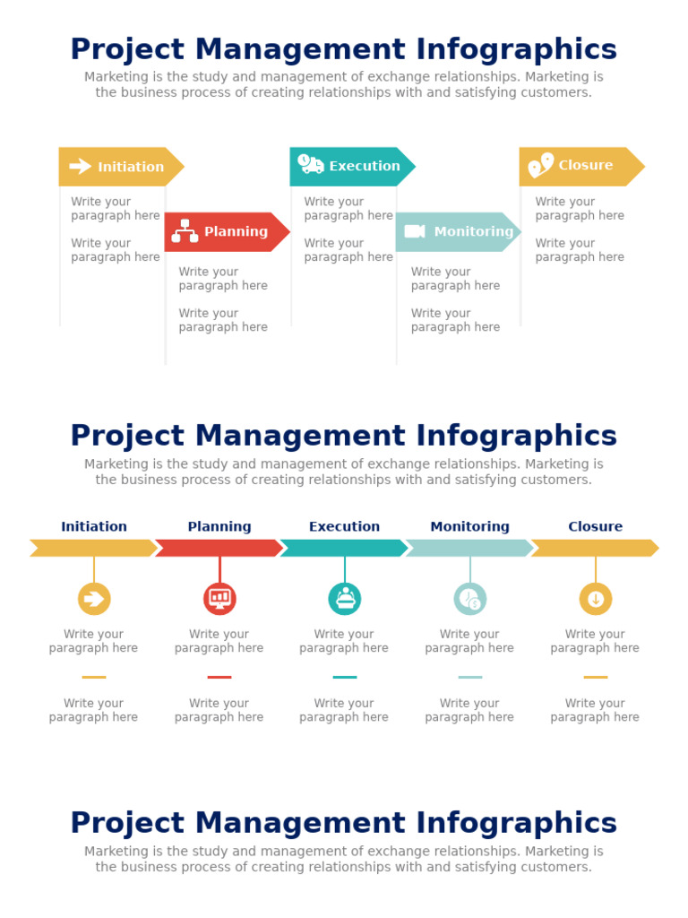 Project Management Infographics | PDF | Career & Growth | Business