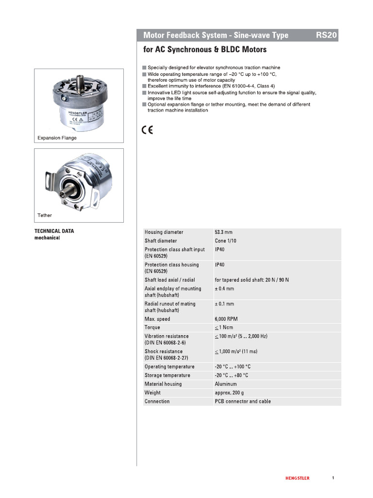 rs20 Datasheet D en 2021 01 12 | PDF