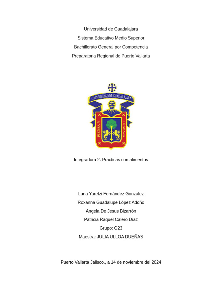 Patricia Calero - UC2-AInt 2 | PDF | Cocinando | Alimentos