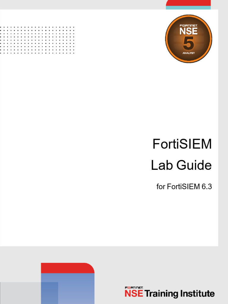 Fortinet Fortisiem Lab Guide For Fortisiem 63 | PDF | System Software ...