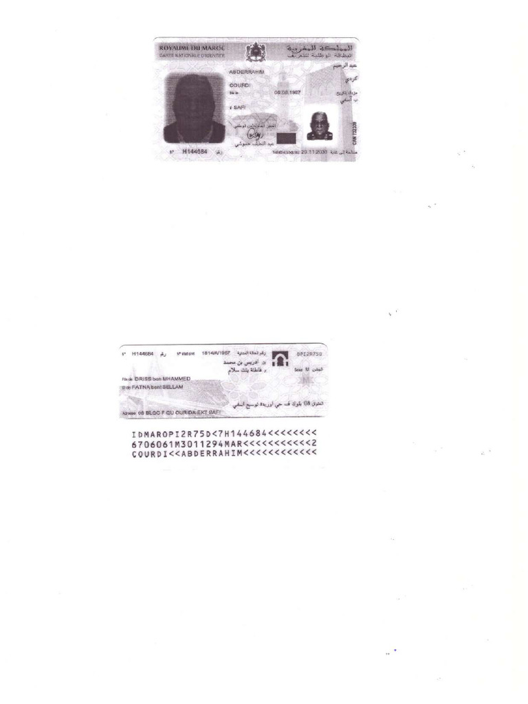 MR Courdi Abderrahim - Removed | PDF