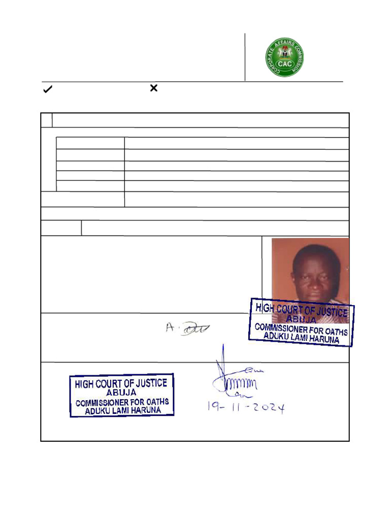 Trustee Declaration Form Template | PDF | Notary Public | Civil Law ...