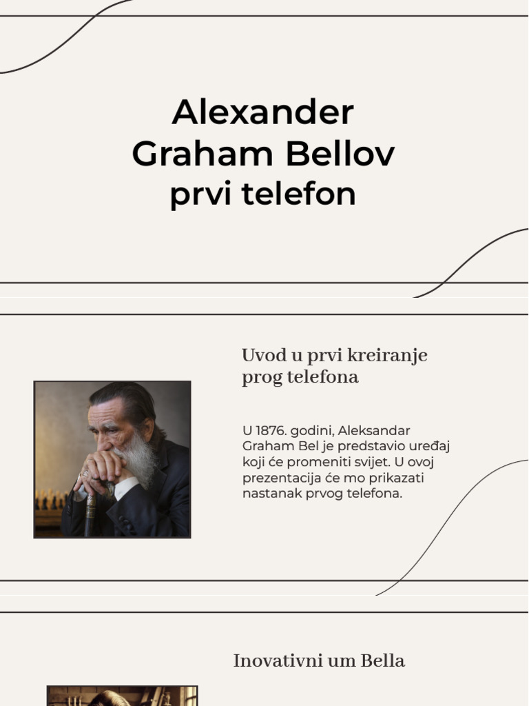 Alexsader Garham Beilov Prvi Telefon | PDF