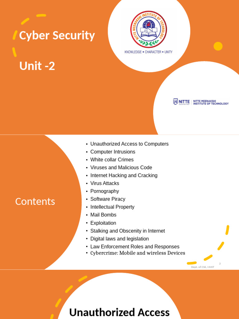 Unit 2 Cybersecurity | PDF | Phishing | Security Hacker
