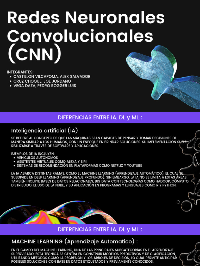 Redes Neuronales Convolucionales (CNN) | PDF | Inteligencia artificial ...