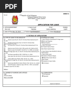 Revised BFP Leave Application Guidelines | PDF | Public Sphere ...