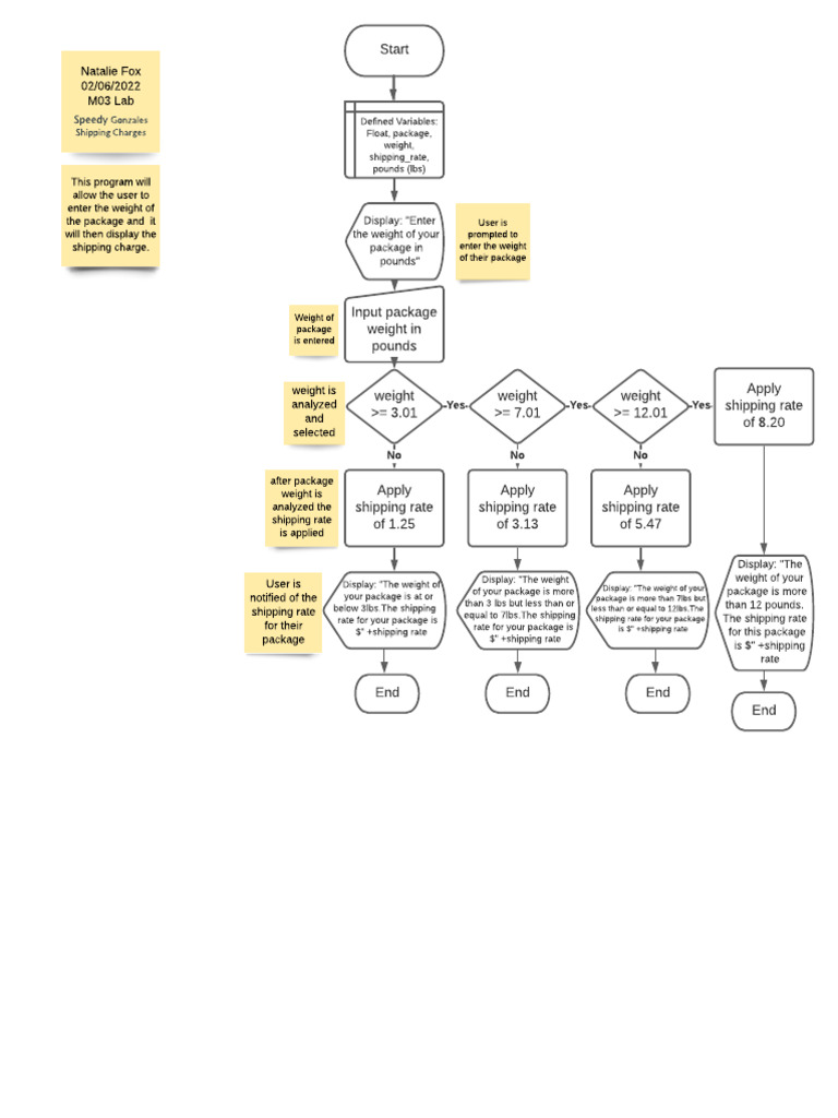 M03 Flow Chart | PDF