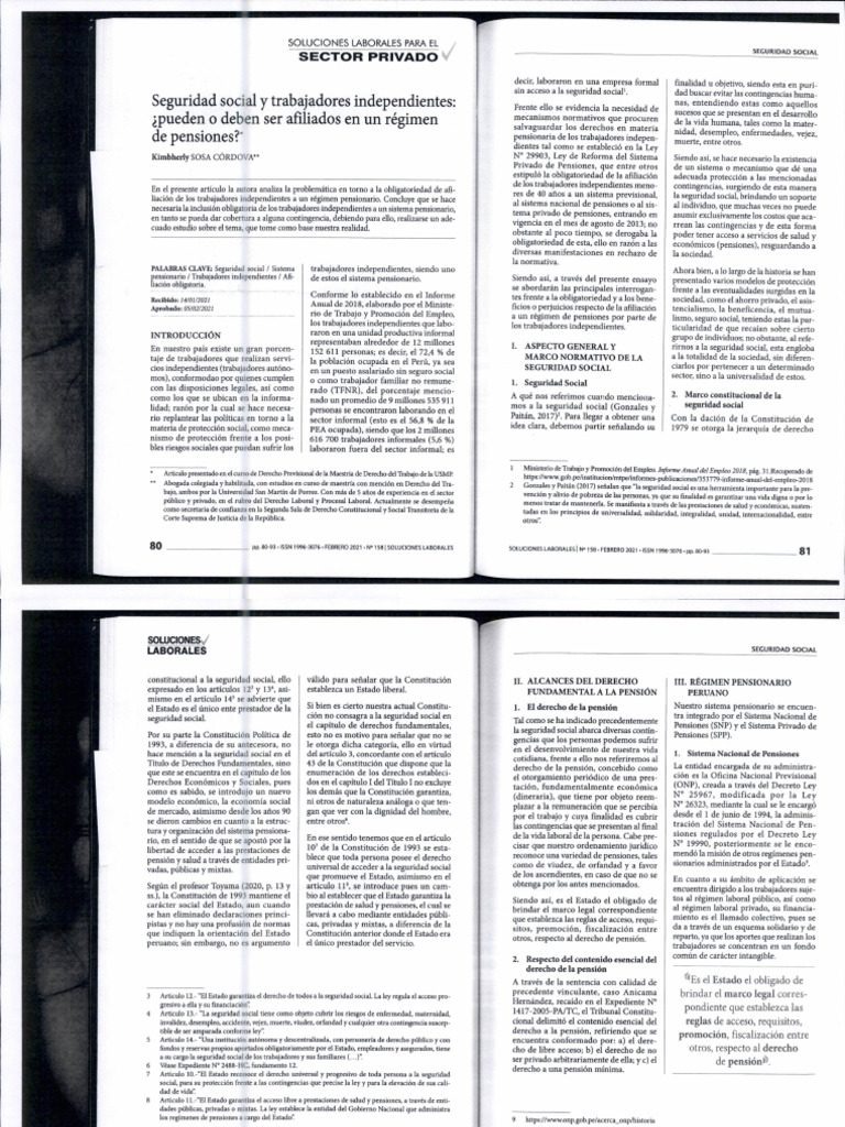 Soluciones Laborales N 158 Pag 80-93 | PDF