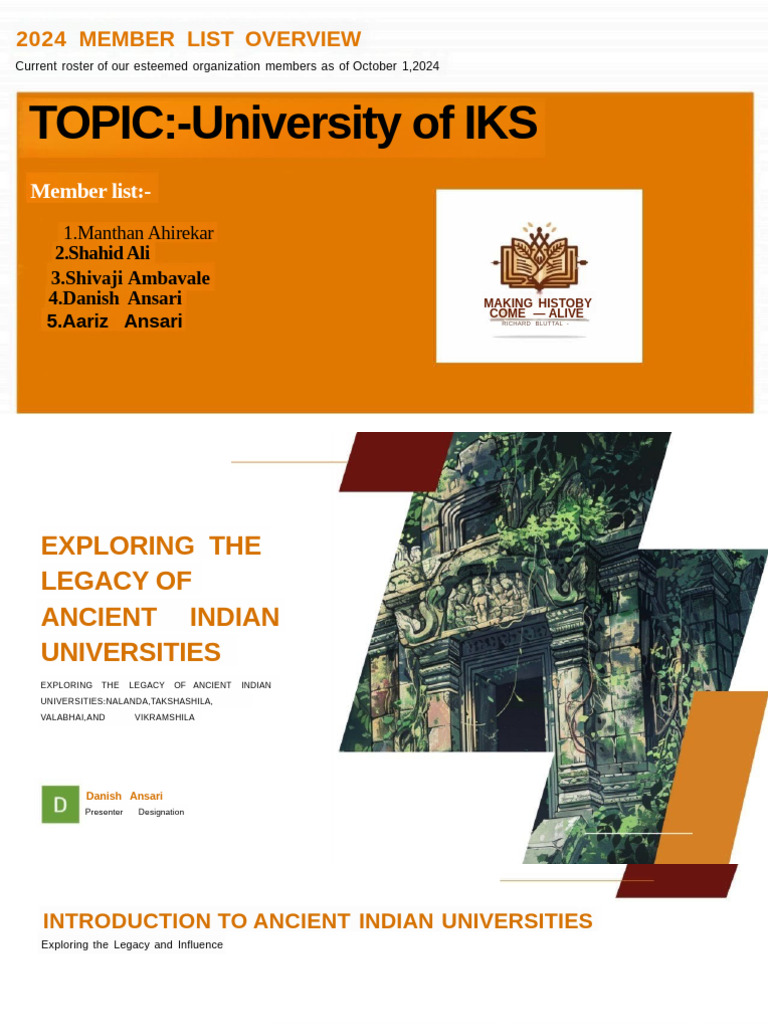 Legacy of Ancient Indian Universities | PDF | University | Knowledge