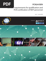 PCN24 Gen | PDF | Nondestructive Testing | Professional Certification