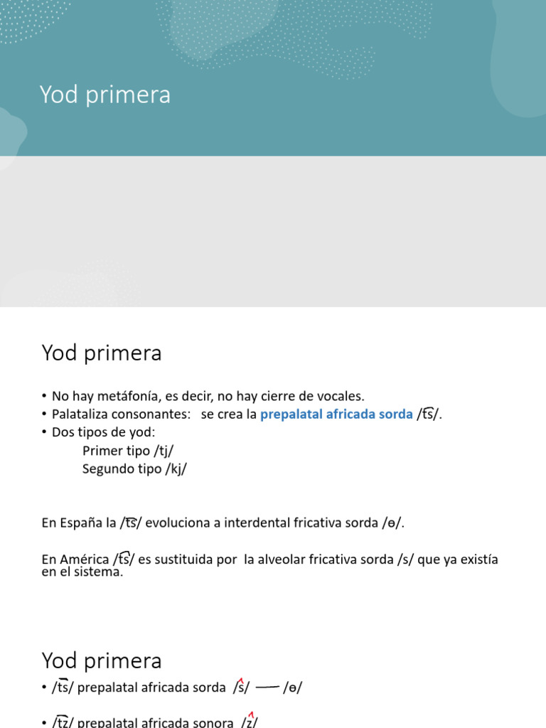 Yod Primera | PDF