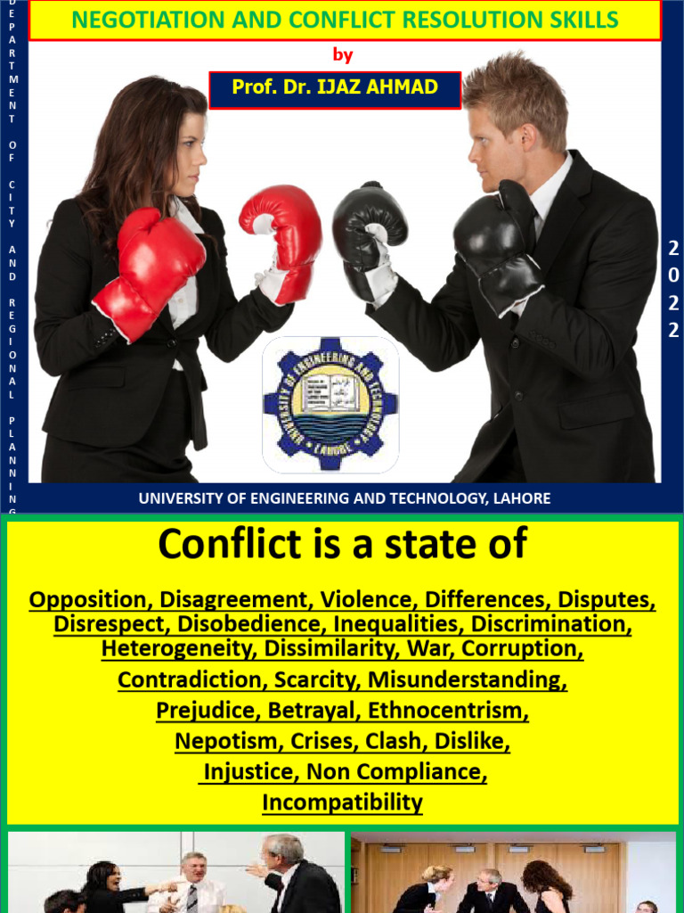 Conflict Resolution Techniques | PDF | Aggression | Social Psychology