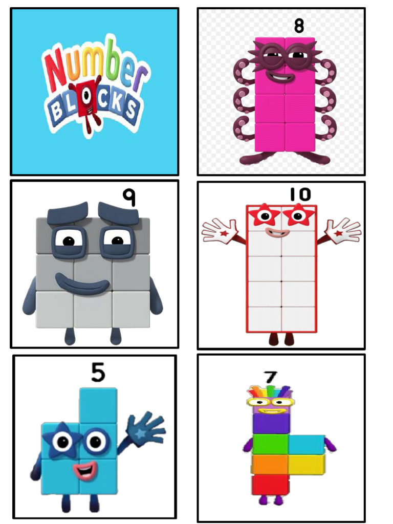 Numbers Blocks | PDF