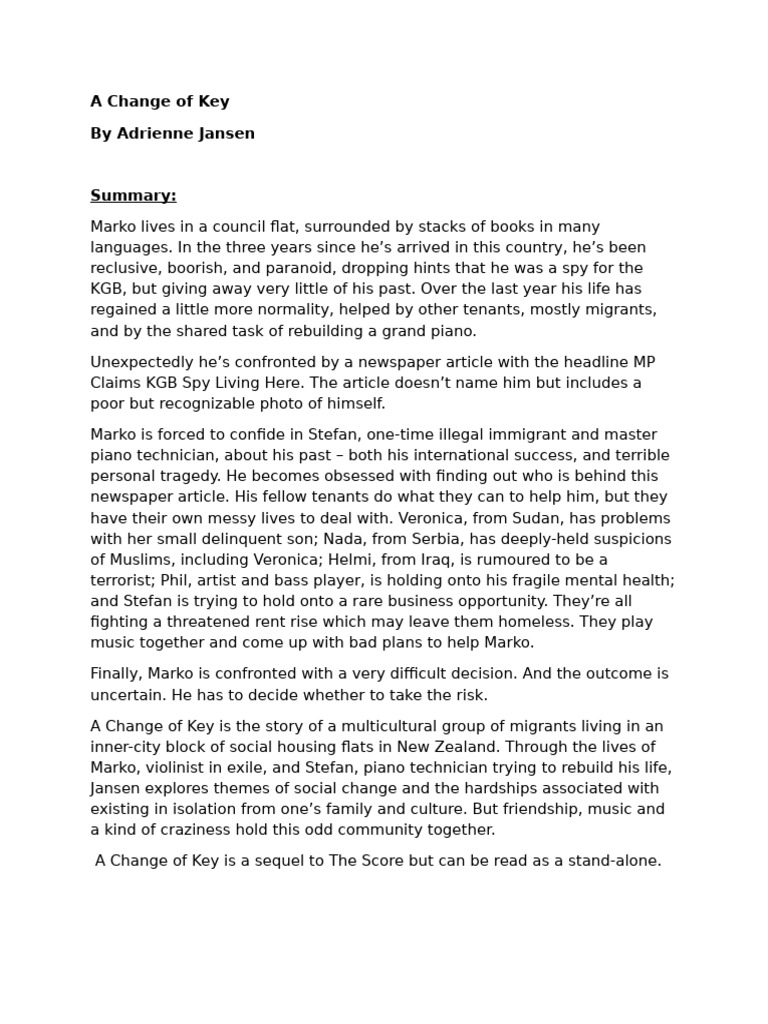 Level 1 and 2 Novel - ESOL | PDF | Anne Frank