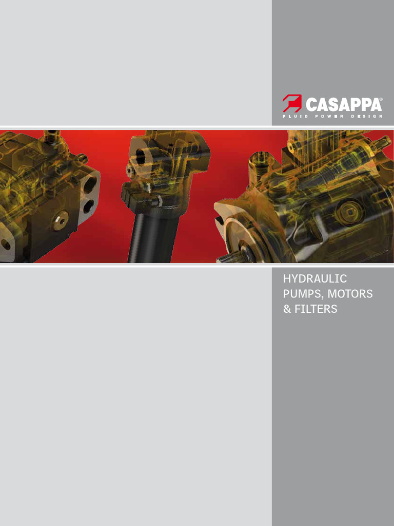 Casappa Hydraulic Solutions Overview | PDF | Pump | Chemical Engineering