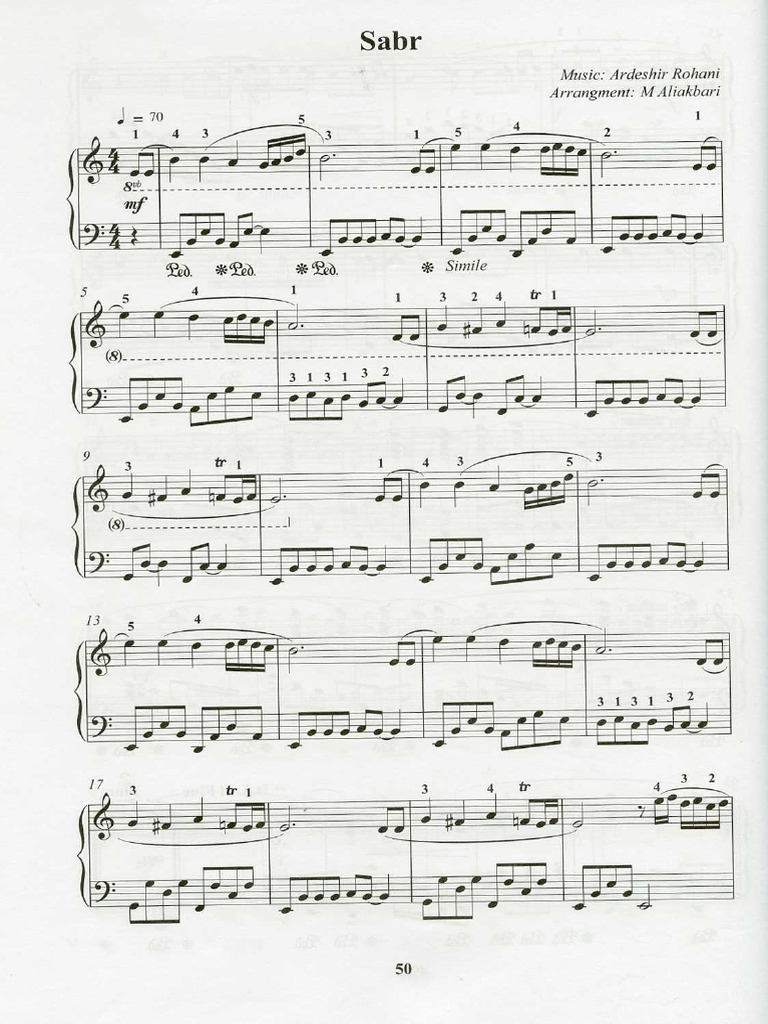Ardeshir Rohani - Sabr | PDF