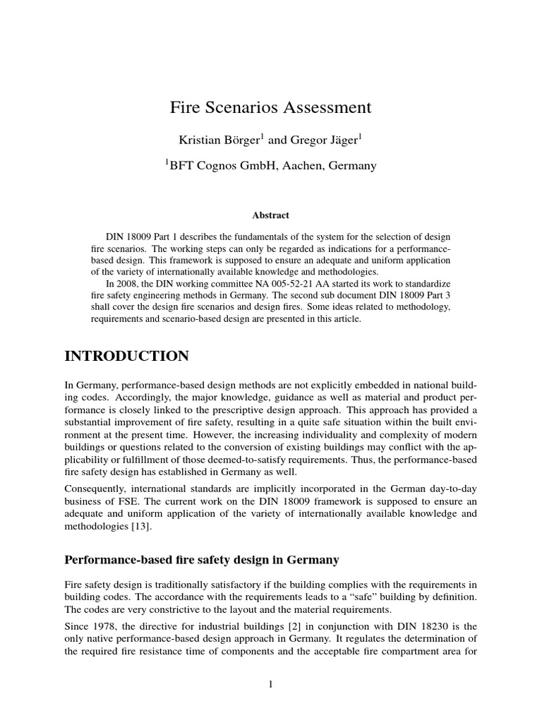 2016 - d2 03 Borger Paper | PDF | Risk | Fires