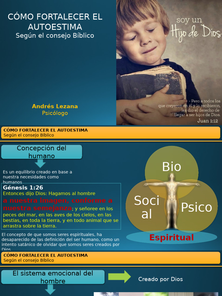 Autoestima - Como Fortalecer El Autoestima Segun La Biblia II | PDF | Creencia religiosa y doctrina