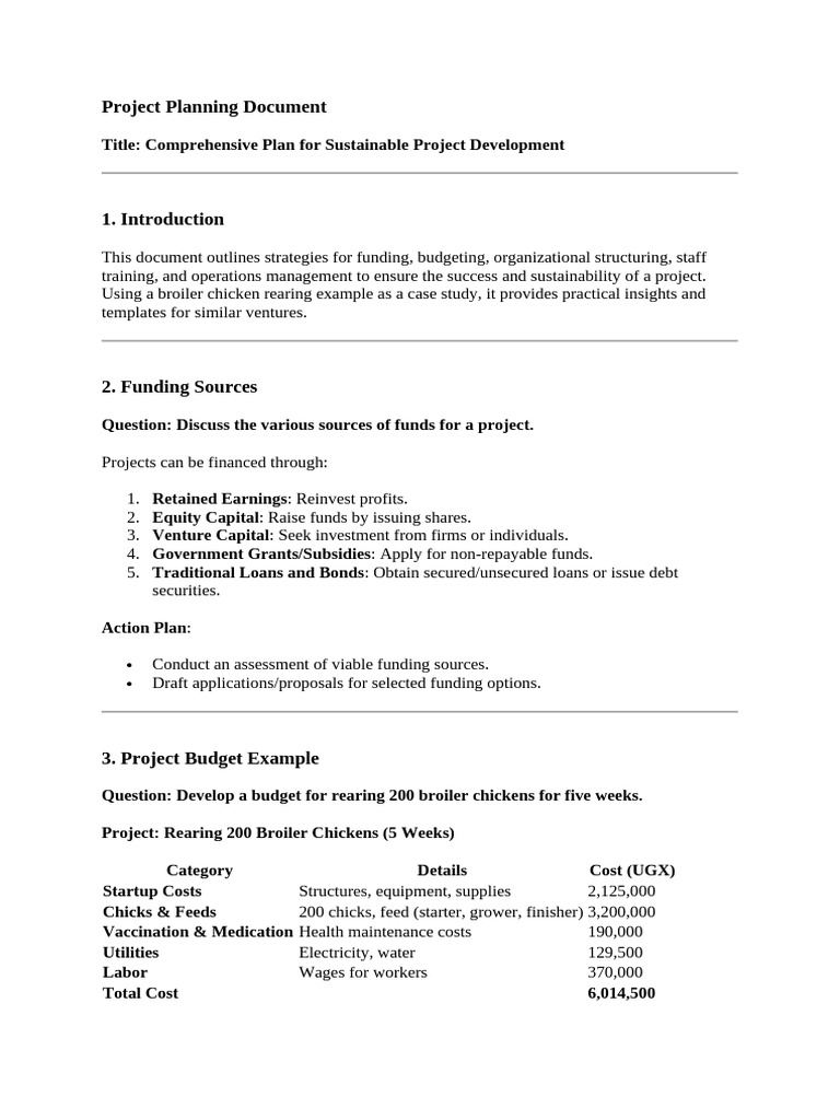Project Planning Pdf Marketing Customer Relationship Management
