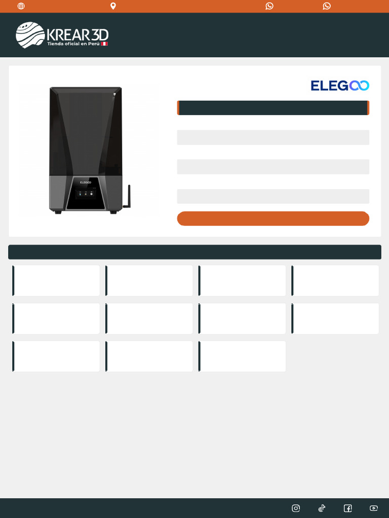 Krear 3D - Elegoo Saturn 3 Ultra | PDF