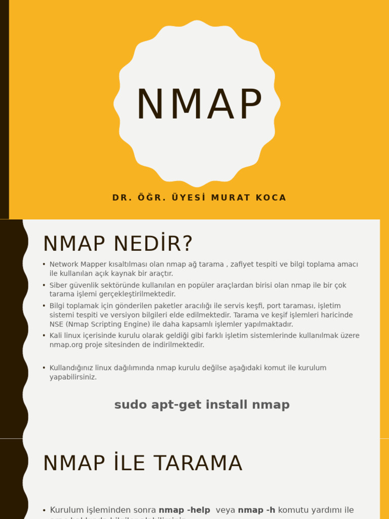 NMAP | PDF