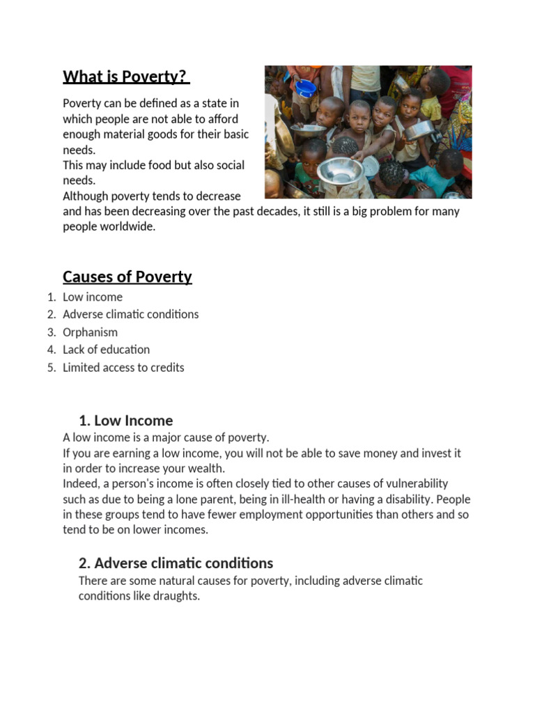 GP Homework - Poverty 1 | PDF | Poverty | Poverty & Homelessness