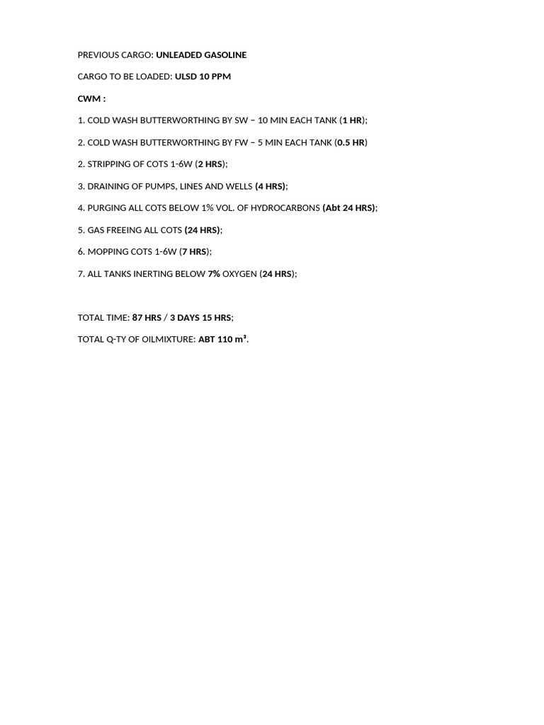 Gasoline To Ulsd 2023 | PDF | Home & Garden | Science & Mathematics