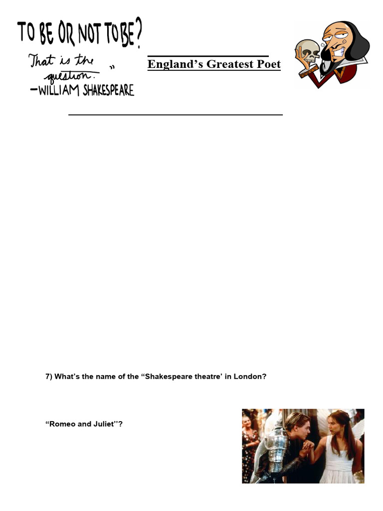 Shakespeare Quiz & Insights | PDF | Othello | Hamlet