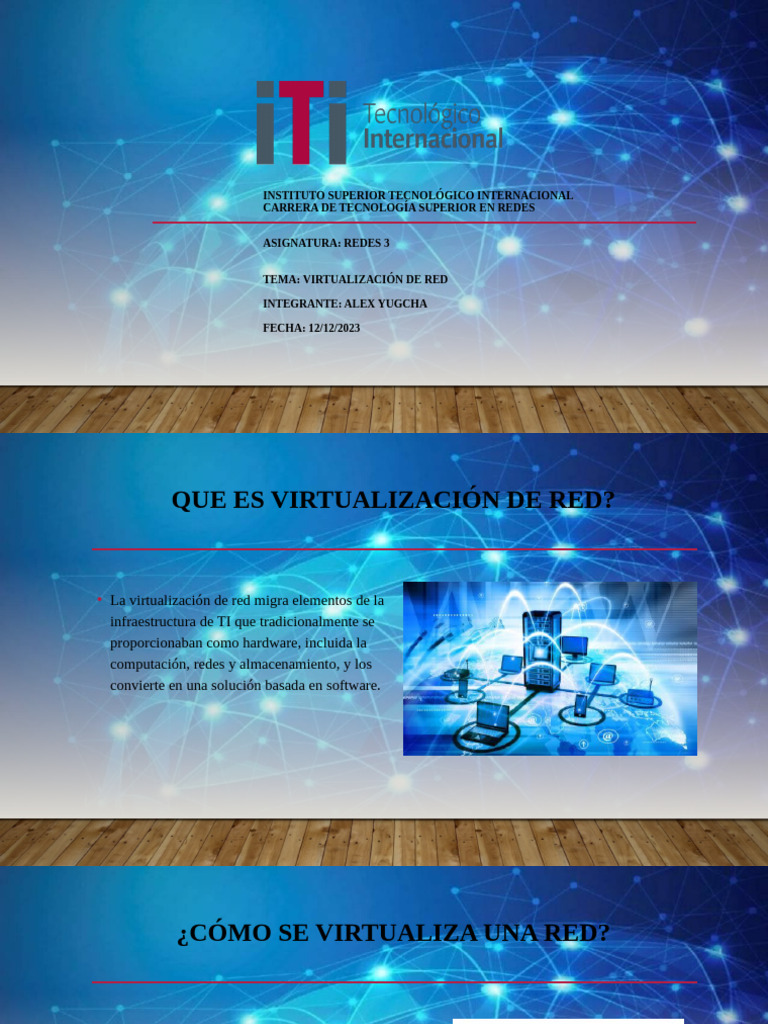 Virtualización de Redes: Guía Básica | PDF | Red de computadoras ...