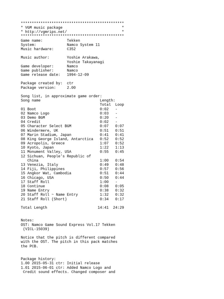 Tekken | PDF