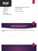 PE SBA Guidelines for Students | PDF | Human Communication