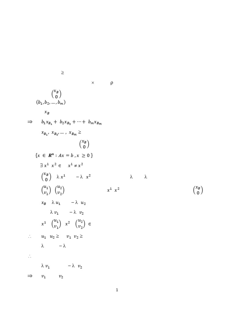 Linear Programming All Theorems | PDF | Mathematical Analysis | Algorithms