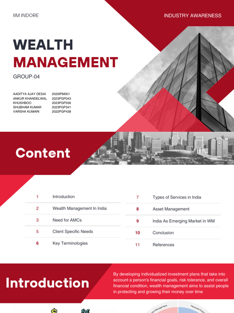 F 04 Wealth Management | PDF | Financial Risk | Investing