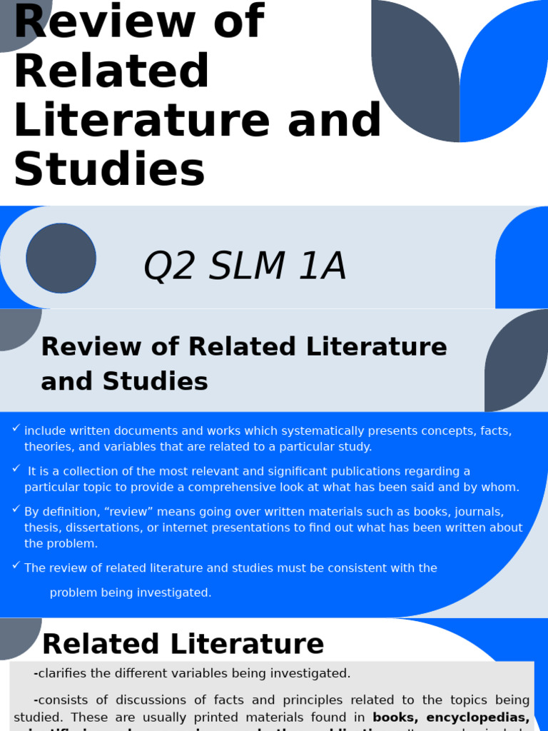 RRL.Q2.PPT1 | PDF | Thesis | Methodology