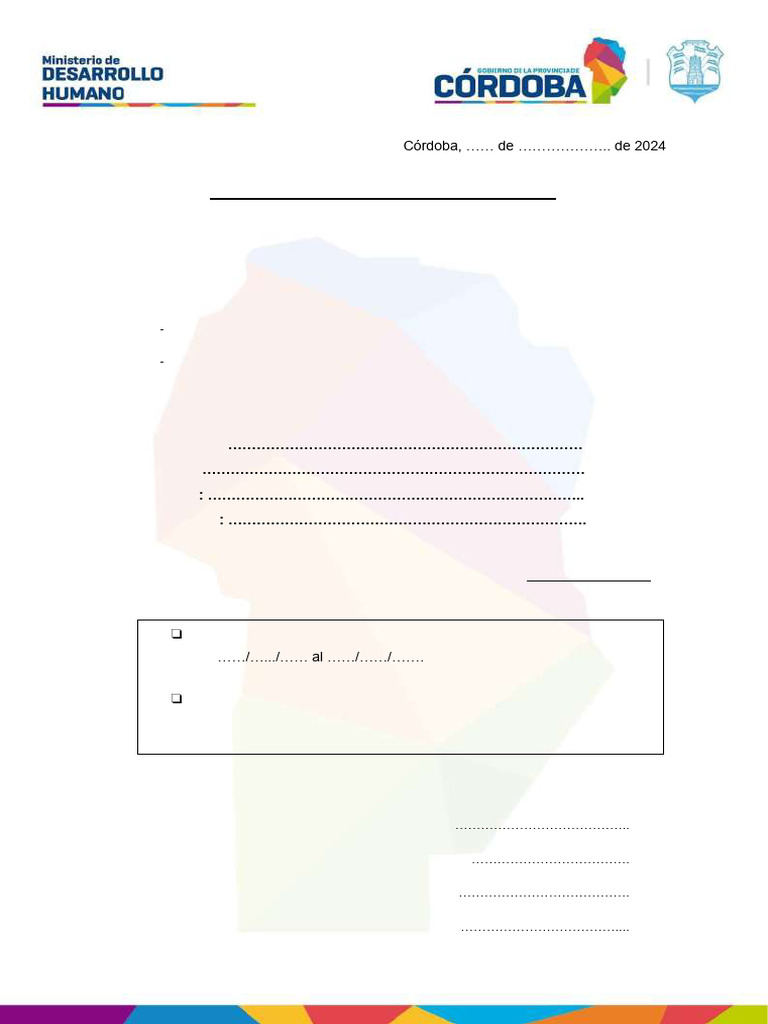 Notificación Receso Estival 2024 | PDF