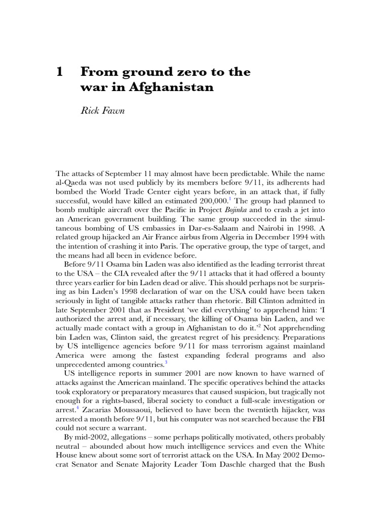 Global Responses To Terrorism 9 11, Afghanistan An... - (1. From Ground ...
