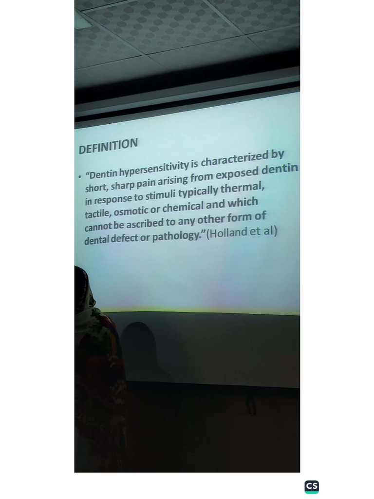 Dentin Hypersensitivity | PDF