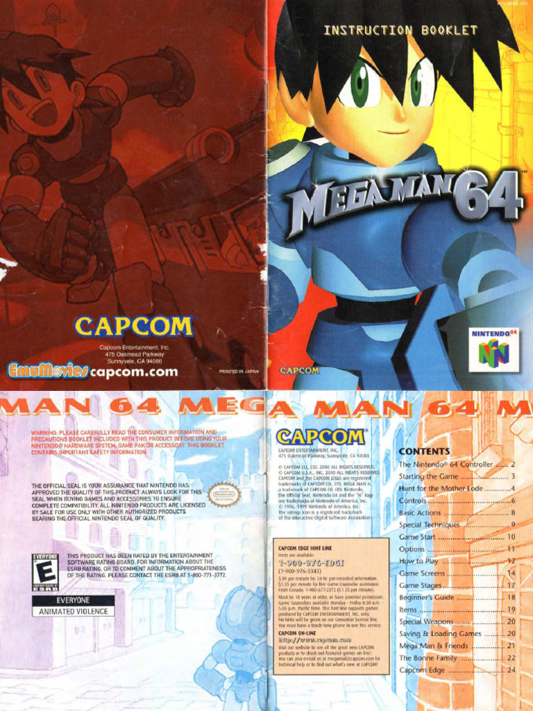 Mega Man 64 (USA) | PDF