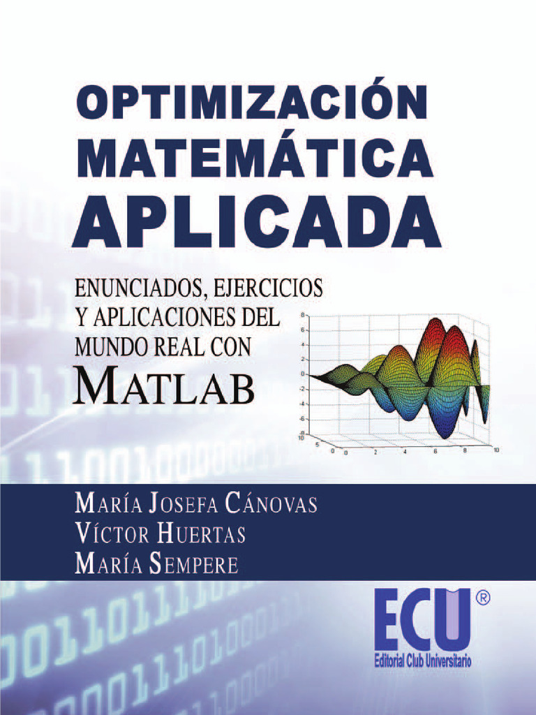 Optimizacion Matematica Con Matlab-España2011 | PDF | Norma ...