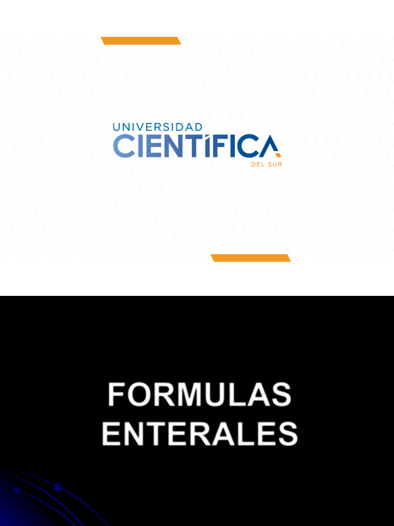 Formulas Enterales. | PDF | Digestión | Glucosa