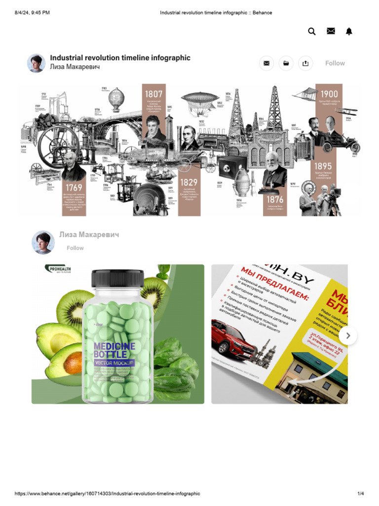 Industrial Revolution Timeline Infographic | PDF | Multimedia | World ...