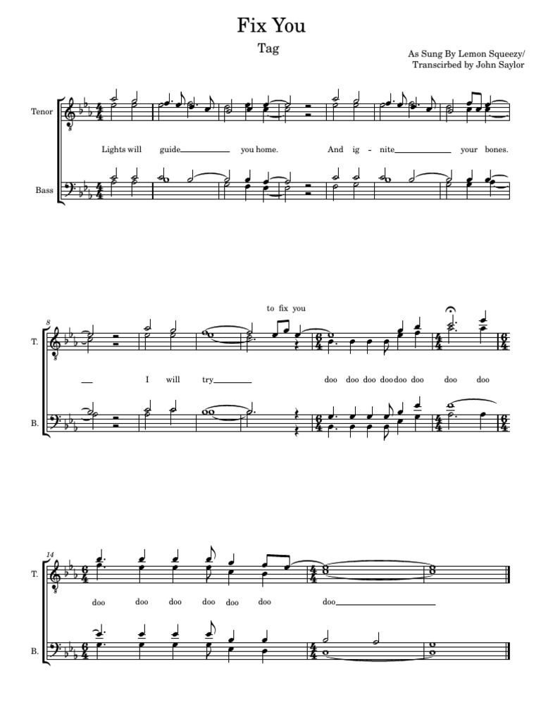 Fix You | PDF